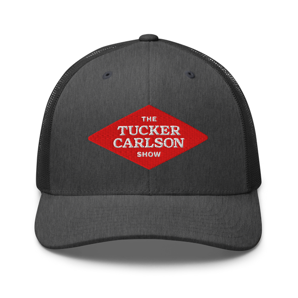 The Tucker Carlson Show Trucker Hat - Dark Gray – Tucker Carlson Network