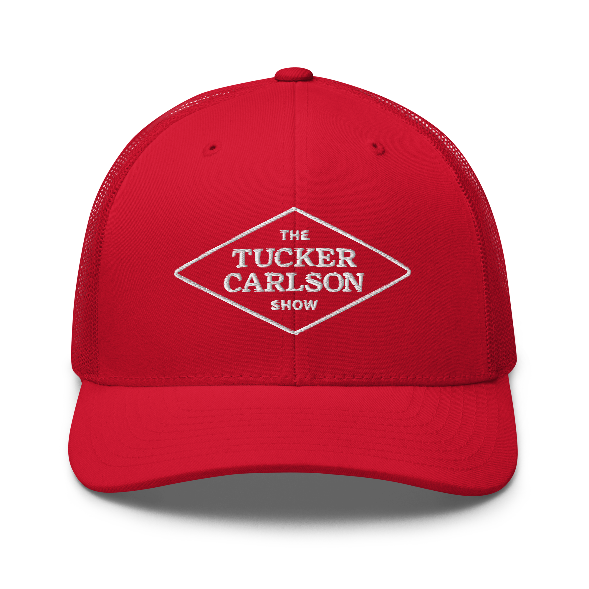 The Tucker Carlson Show Trucker Hat - Red – Tucker Carlson Network