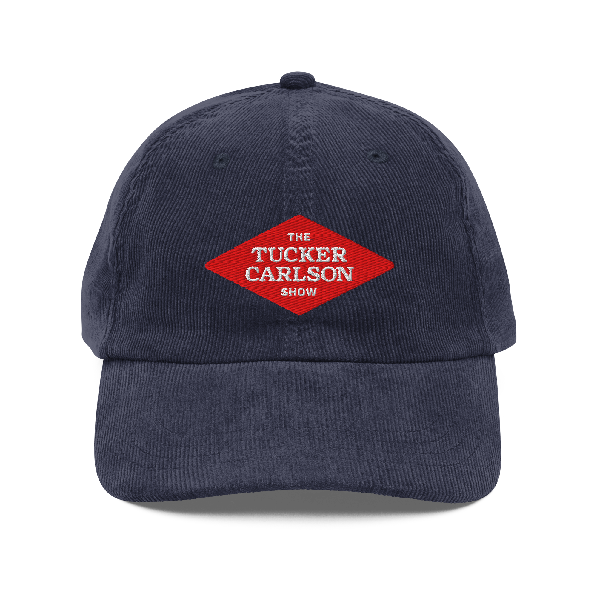 The Tucker Carlson Show Vintage Cord Hat - Navy – Tucker Carlson Network