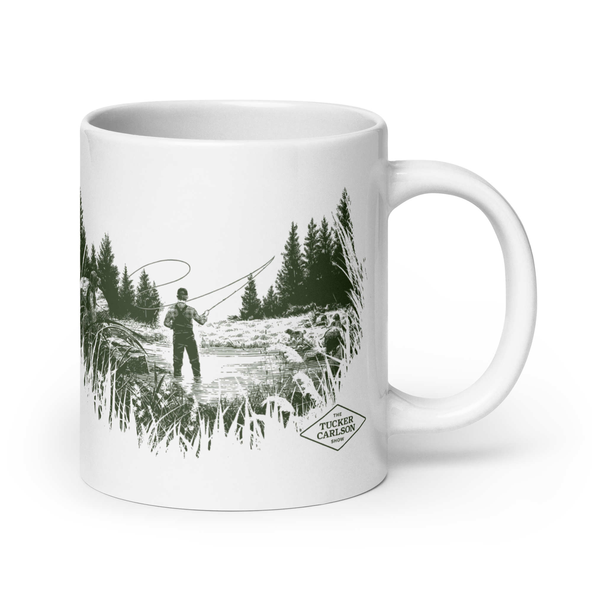 Tucker Carlson Fly Fishing Mug – Tucker Carlson Network